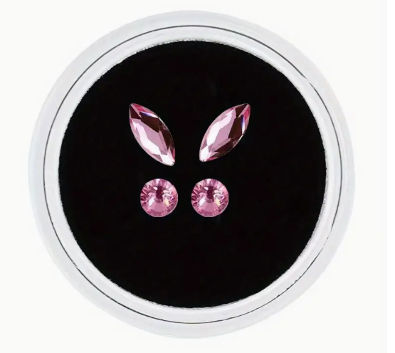 Butterfly Tooth Gem in Pink – London Grillz